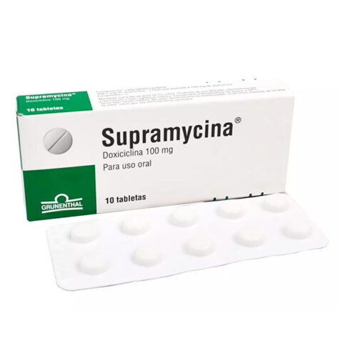 Supramycina Doxiciclina 100mg Antibiótico – Farmacias Julios Panamá