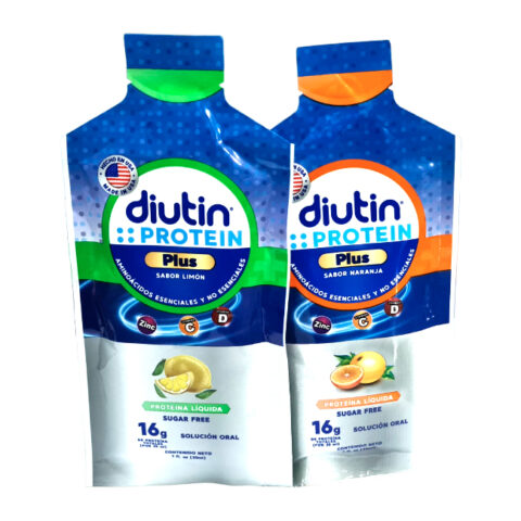 Diutin Protein Plus Sobre (Proteína Liquida) 30ml - Farmacias Julios Panamá