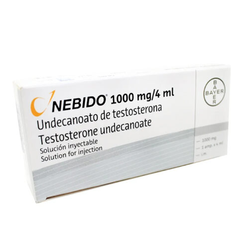 Nebido 1000 mg / 4 mL Testosterona (Solución Inyectable) – Farmacias ... Nebido 1000 mg / 4 mL Testosterona (Solución Inyectable) – Farmacias ...