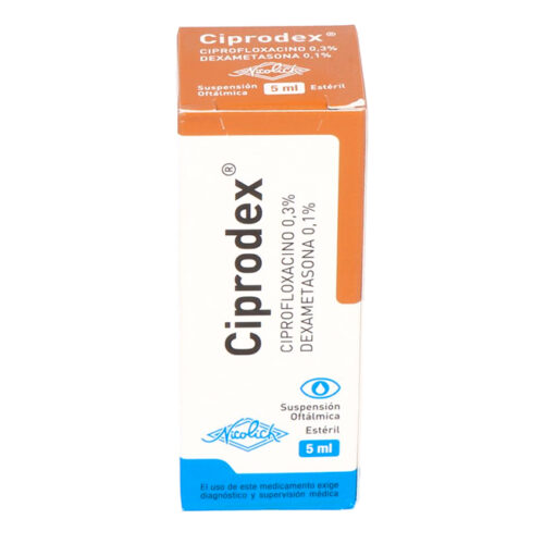 Ciprodex Suspensión Oftálmica 5ml – Farmacias Julios Panamá
