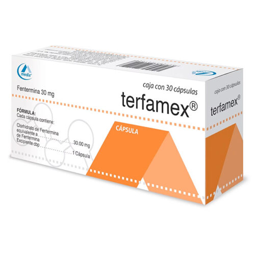 Terfamex 30mg Fentermina Tratamiento de la Obesidad - Farmacias Julios ...