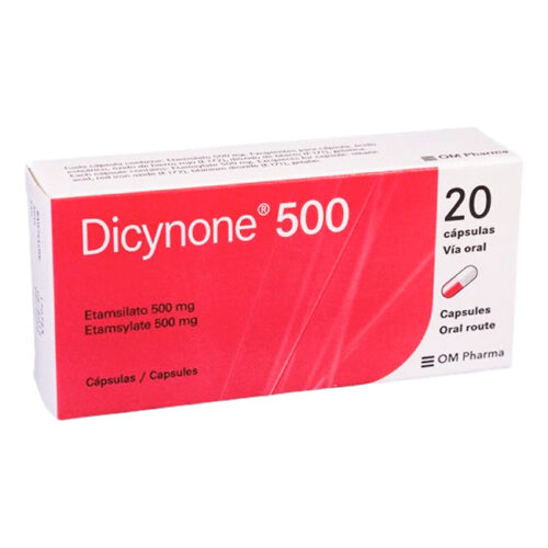 Dicynone 500 Tratamiento Antihemorrágico – Farmacias Julios Panamá