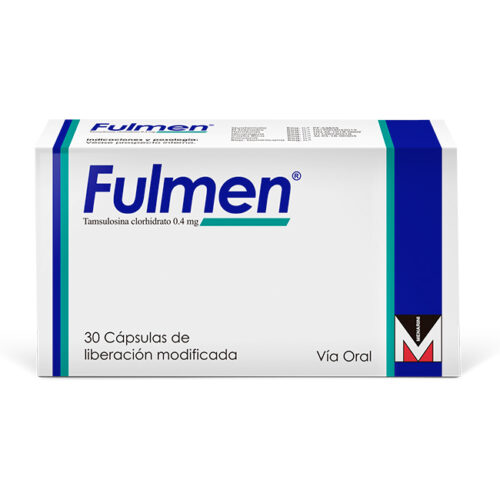 Fulmen Tamsulosina Clorhidrato 0.4mg – Farmacias Julios Panamá
