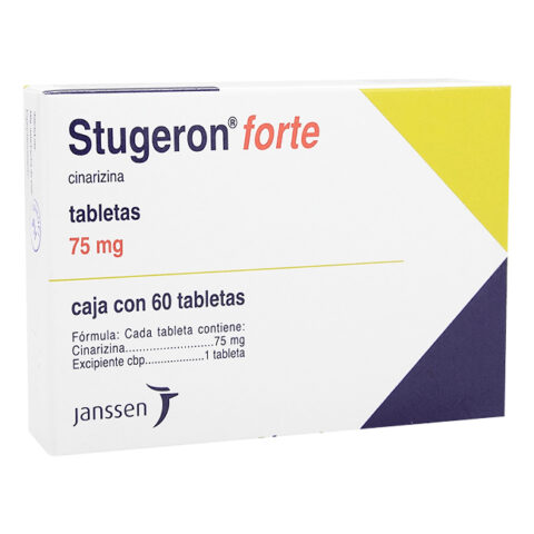 Stugeron Forte 75mg Cinarizina – Farmacias Julios Panamá