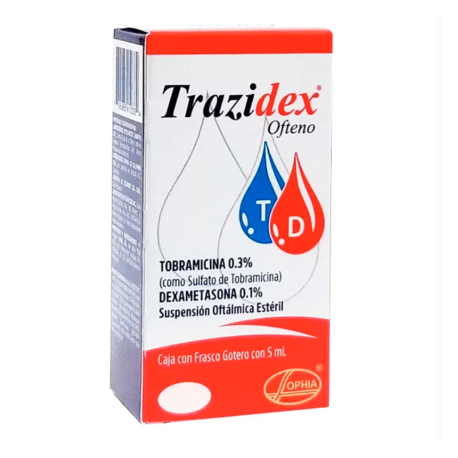 Trazidex Ofteno 5ml Solución Oftálmica Farmacias Julios Panamá