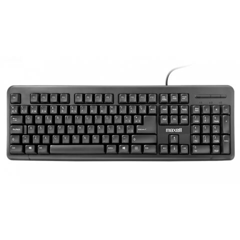 Teclado básico con pad numérico KB-90 Maxell - Farmacias Julios Panamá