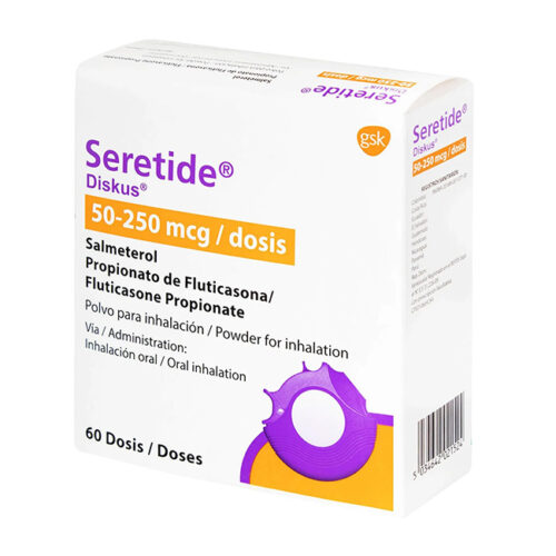 Seretide Diskus 50Mcg/250Mcg Gsk Polvo Caja X 60 Dosis - Farmacias ...