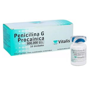 Penicilina G Procaínica 800.000 U.I. – Farmacias Julios Panamá