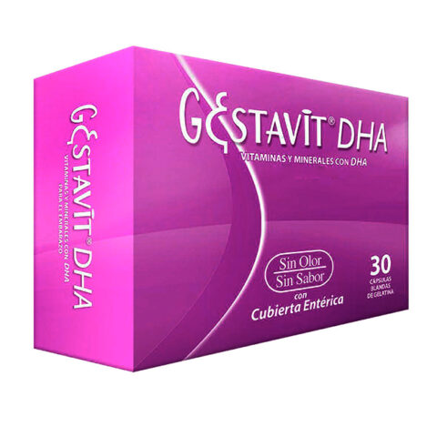 Gestavit DHA deficiencias de hierro y ácido fólico embarazo – Farmacias ...