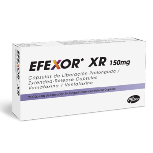 Efexor XR 150mg: Tratamiento y Prevención de la Depresión - Farmacias ...