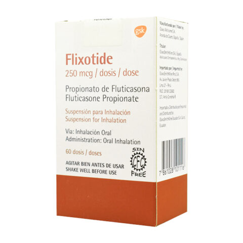Flixotide 250Mcg Gsk Suspensión para Inhalación 60 Dosis – Farmacias ...