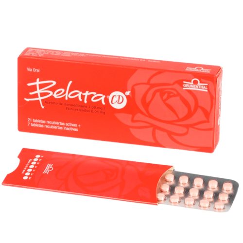 Belara CD Anticonceptivo Oral | 28 Tabletas - Farmacias Julios Panamá