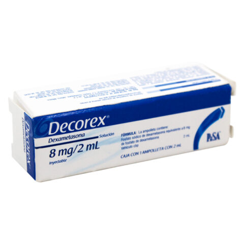 Decorex Solución Inyectable 8mg/2mL – Farmacias Julios Panamá