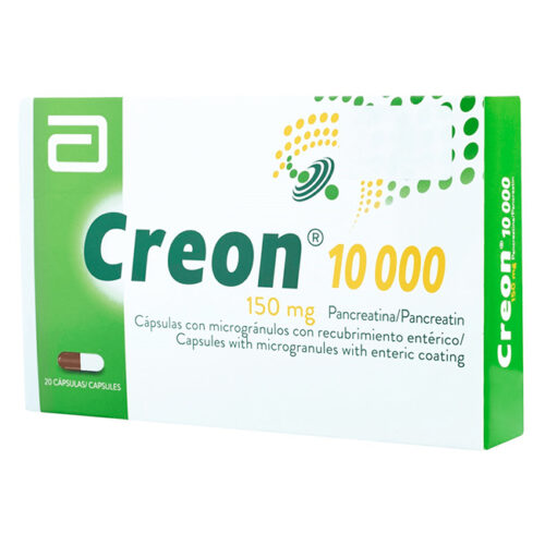 Creon 10.000 Pancreatina 150mg - Farmacias Julios Panamá