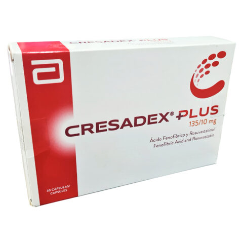 Cresadex Plus 135/10mg Ácido Fenofíbrico y Rosuvastatina – Farmacias ...