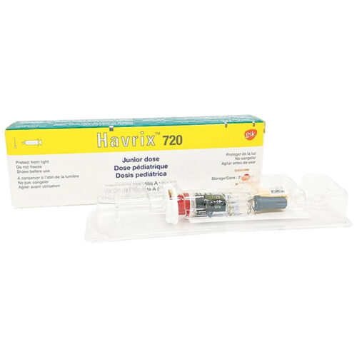 Havrix 720 Junior Vacuna contra infección por el virus de la Hepatitis ...
