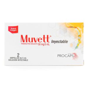 Muvett Inyectable 50mg/5ml Solución para Trastornos Gastrointestinales ...