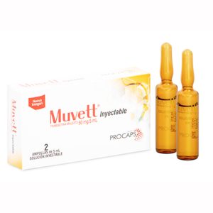 Muvett Inyectable 50mg/5ml Solución para Trastornos Gastrointestinales ...