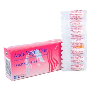 Andi-Vagil Óvulos Tratamiento Combinado para Infecciones Vaginales ...