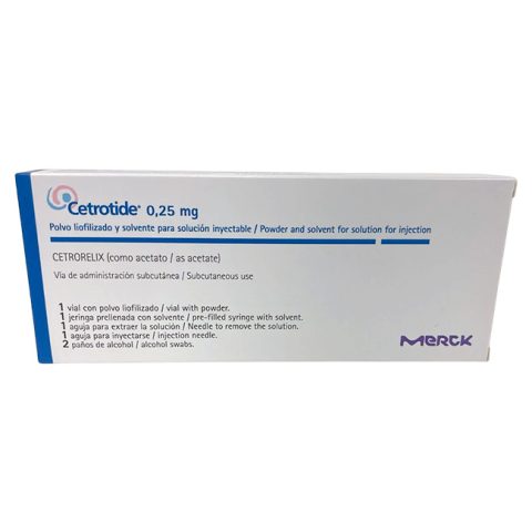 Cetrotide 0,25mg Antagonista de GnRH para Control del Ciclo en ...