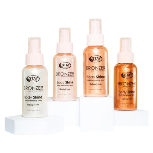 Spray Iluminador Corporal Stay Beautiful BRONZER Body Shine 80ml 4 ...