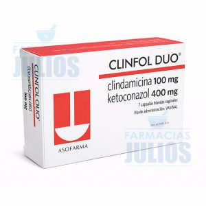 CLINFOL DUO Cápsulas Vaginales para Infecciones - Farmacias Julios Panamá
