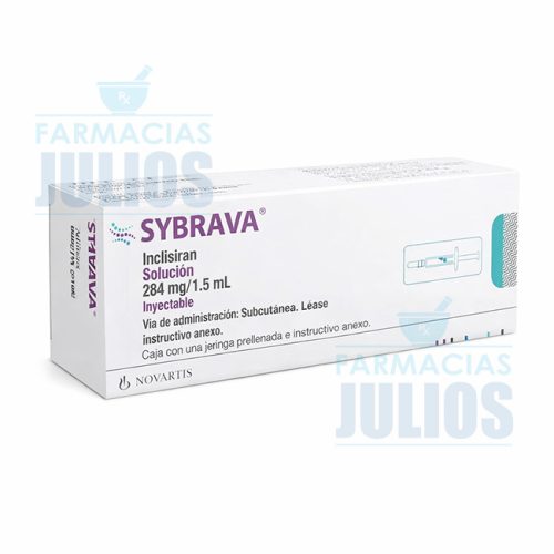 SYBRAVA Solución Inyectable Reducción de Colesterol LDL - Farmacias ...